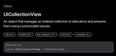 Ios Uicollectionview