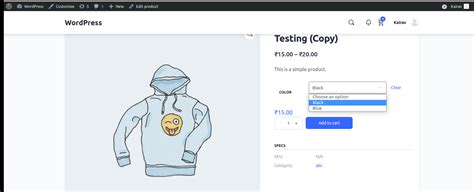 jquery don t allow users to deselect variation in woocommerce stack
