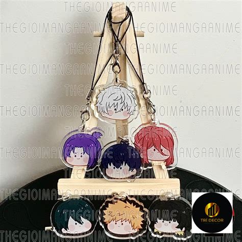 M C D Y Treo I N Tho I Blue Lock Ver Face Chibi Mica Acrylic M C Kh A