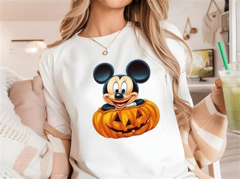 Mickey Pumpkin Png Cartoon Mickey For Halloween Funny Halloween Art Happy Mickey Mouse