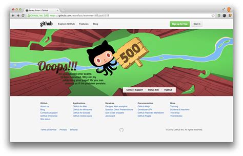 Github 500 Github Persistence Tree Signs