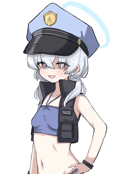 Valkyrie Police Academy Babe Blue Archive Drawn By Fami Miminmin Danbooru