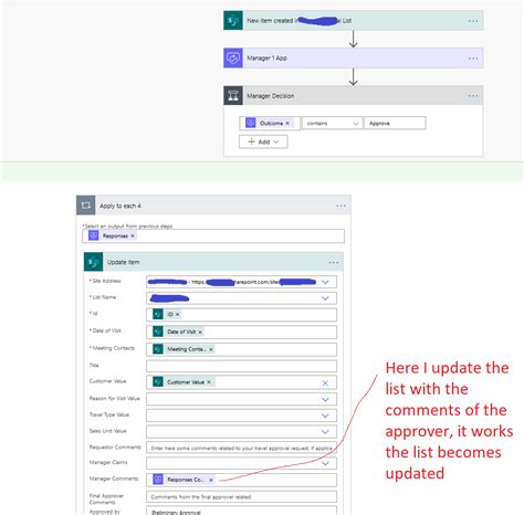 Multi Step Approval Flow How To Capture Comments Microsoft Community Hub