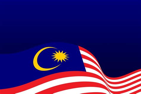 Malaysia Flag Vector Icon Design Illustration 3681004 Vector Art At