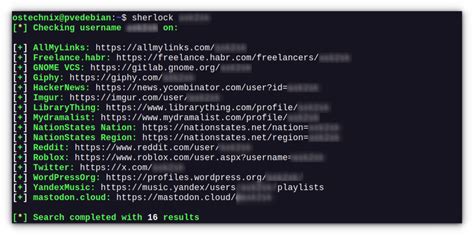 Sherlock A Python Tool To Discover Social Media Accounts By Username