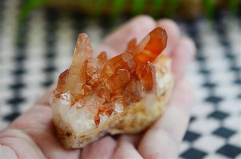 Tangerine Quartz Meaning And Spiritual Properties Tangerine Quartz