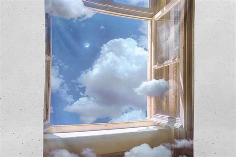 보니타나인 해외 유영하는 구름a 빈티지 대형 패브릭 포스터 위시버킷