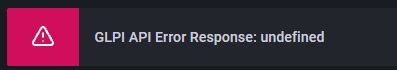 Cannot Configure Api On Grafana Issue Ddurieux Glpi App Grafana GitHub