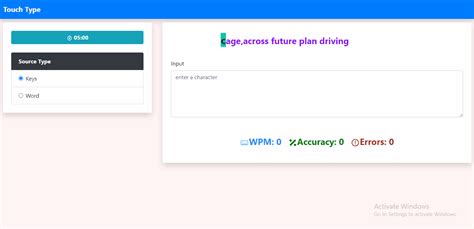 Github Bala Subrahmanyam Reddytouchtype Touch Type Is A React Based