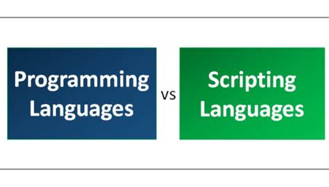 Difference Between Scripting And Programming Language Why Scripting