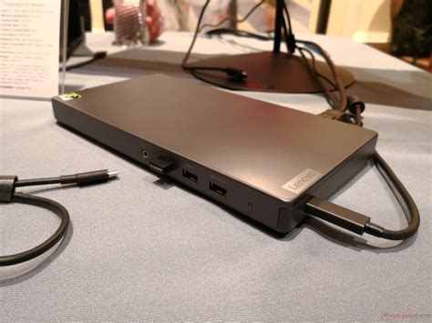 Portable Lenovo Thunderbolt Dock Integrates A Gtx Gpu Notebookcheck Net News