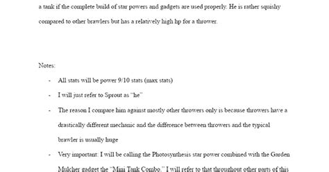 Sprout Brawler Of The Month Part 1 Everything You Need To Know About Sprout No Matchups