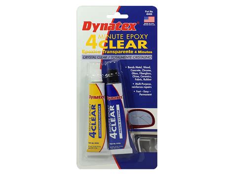 Dynatex® 4 Minute Clear Epoxy Engineering Adhesives And Lubricants