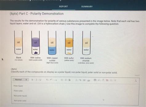 solved bmission modeling geometry and polarity report
