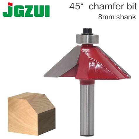 45 Degree Chamfer Edge Forming Router Bit 8 Shank In Milling Cutter From Tools On Aliexpress
