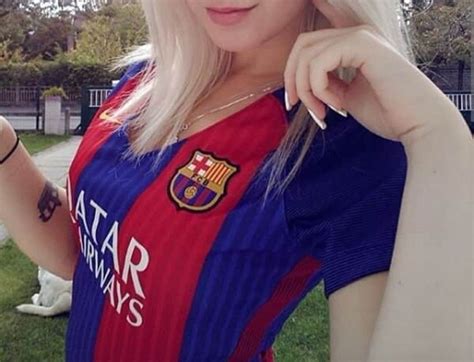 73 Barca Girls Ideas Football Girls Fc Barcelona Soccer Outfits