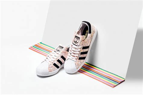 【海外展開】adidas Originals Superstar Primeknit ”Rainbow”（アディダス スーパースター プライム ...