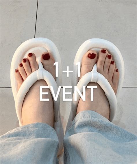 11할인 Eva 플리플랍 여름 말랑 쿠션 쪼리 5color 에이블리