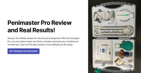 Penimaster Pro Review and Real Results!