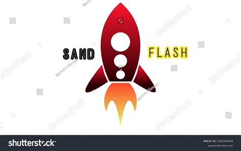 Rocket Illustration Launch Symbol Art Stock Vector Royalty Free