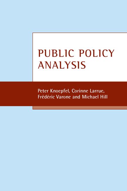 Policy Implementation Nine Public Policy Analysis