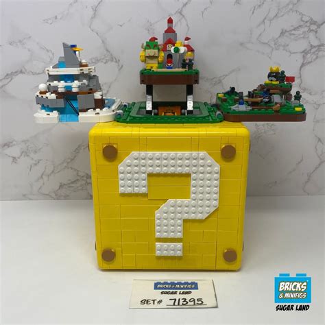 71395 Super Mario 64 Question Block U Bricks And Minifigs Sugar Land