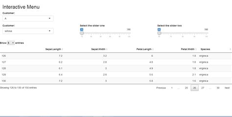Adding An Interactive Menu Based On Selectinput In R Shiny Stack Overflow