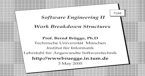 Ppt Copyright 2005 Bernd Brügge Software Engineering Ii Lecture 2