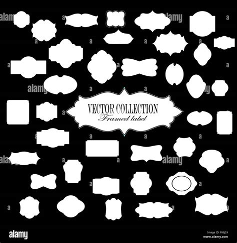 Vector Frame Label Stock Vector Image Art Alamy