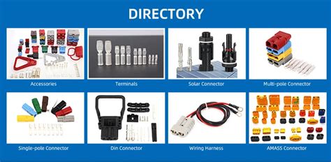 Solar Connectors 30a 1000v Dc Solar Panel Cable Pv Solar Panel Cable