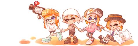 Inkling Splatoon Image By Teba Illust Zerochan Anime Image