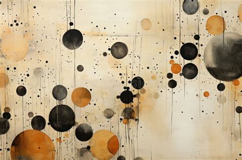 Randomly Spaced Tiny Spots Dots Pattern Abstract Natural Background