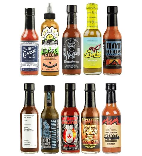 Hot Ones Season 16 Hot Sauce 10 Pack Spice Up Your Meals With The