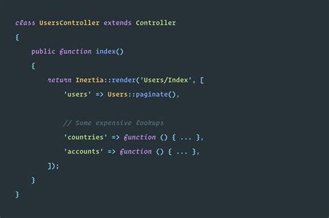 inertia js on twitter we added partial page reloads to inertia this
