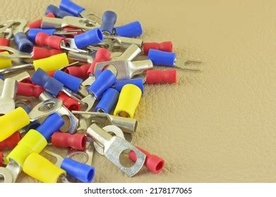 Coloured Crimp Terminals Different Wire Sizes Stock Photo Shutterstock