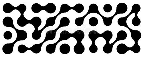 Connect Dot Geometric Pattern Neural Metaball Connections Bg Science