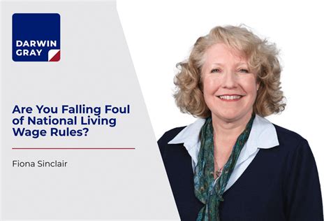 Are You Falling Foul Of National Living Wage Rules Darwin Gray