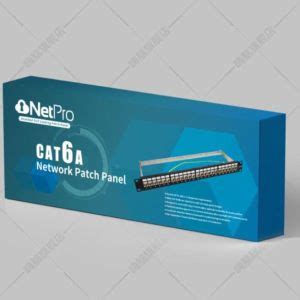 Netpro U Port Cat A Shielded Patch Panel