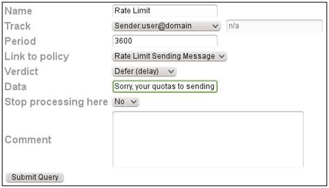 Zimbra Tips How To Configure Rate Limit Sending Message On Policyd Ahmad Imanudin