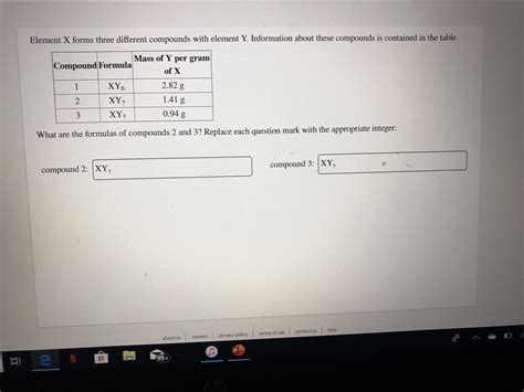 answered element x forms three different… bartleby