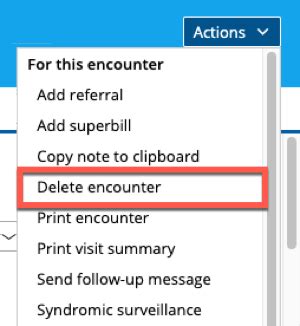 How To Delete An Encounter In Epic A Step By Step Guide