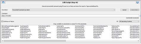 uninstall script in automate r connectwise
