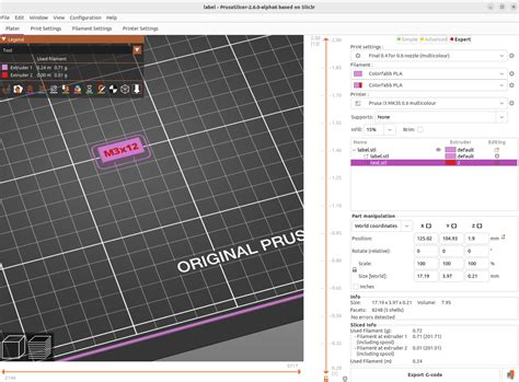 Manual Multicolor Printing Unnecessary M600 At Start Prusaslicer Prusa3d Forum