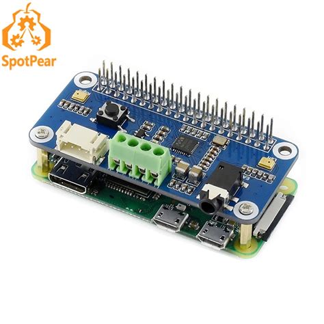 Raspberry Pi Wm8960 Hi Fi Sound Card Hat Stereo Codec 