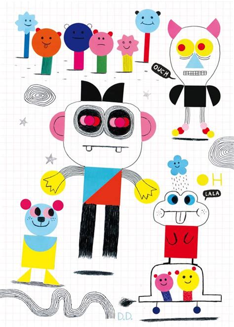 © Delphine Durand Delphinedurand Blogspot Fr 2013 02 Cahiers Articho 1 Gommettes Htm