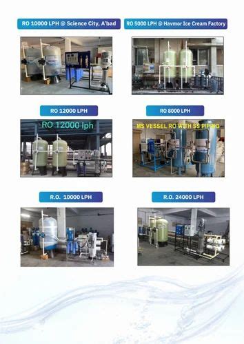 Commercial Reverse Osmosis System Manufacturers And Suppliers In Gujarat Ro Capacity 100 Lph