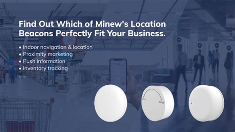 Minew Bluetooth Beacon Devices Long Range Low Energy Secure