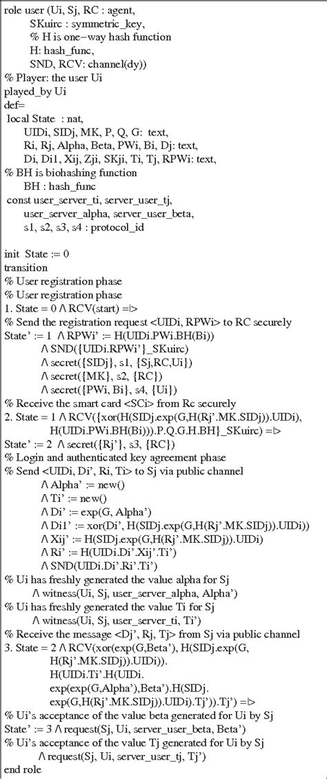 Figure 6 From Design Of A Secure Smart Card Based Multi Server Authentication Scheme Semantic