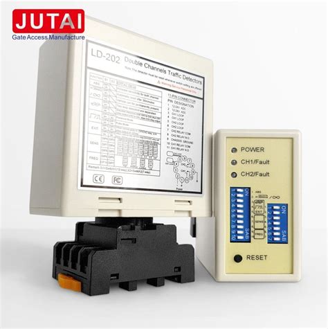 Loop Detector With Dual Channel For Vehicle Detection Inductive Car Parking Loop Detector And