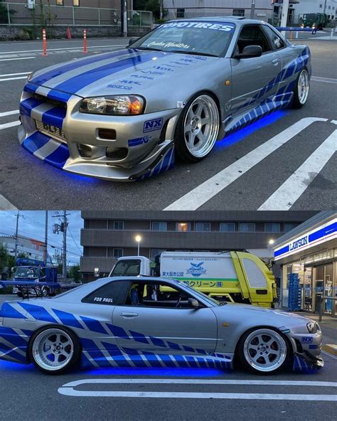 nissan skyline r34 gtr 2 fast 2 furious replica